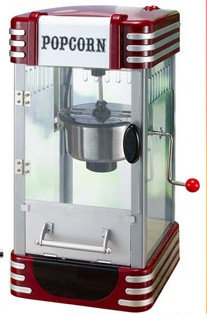 Luxury Top 8OZ Commercial Popcorn Machine Home / Theatre Style Popcorn Maker supplier
