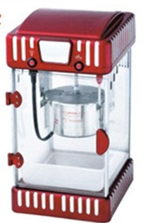 Red Double Pot Commercial Grade Popcorn Machine Highly Efficient Heating supplier