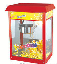 Professional Industrial Popcorn Making Machine , Vending Sweet Popcorn Machine supplier
