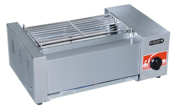 Thermometer Tabletop Gas / Electric Bbq Grill High Efficiency CE Certification supplier