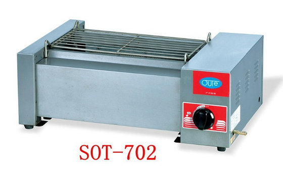 Thermometer Tabletop Gas / Electric Bbq Grill High Efficiency CE Certification supplier