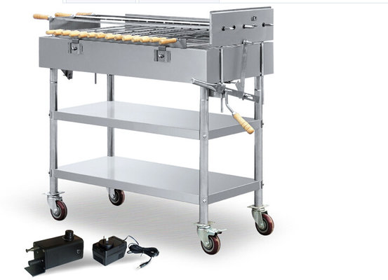 High Performance Rotating Indoor Countertop Gas Grills , Kitchen BBQ Grill supplier