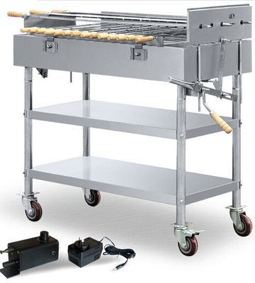 High Performance Rotating Indoor Countertop Gas Grills , Kitchen BBQ Grill supplier