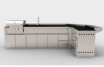 Silver Color Gas Smokeless Barbecue Grill Adjustable Height With Large Cooking Area supplier