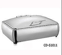 800W Electric Commercial Chafing Dishes Food Warmer Cart 49.5 X 47 X 41.5 CM supplier