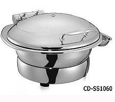 Portable Unique Hydraulic Electric Chafing Dishes 8 Quart Capacity Roll Top Chafer supplier