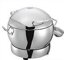 Electric Chafing Dish Food Warmer , Kitchen Chafing Dish Stainless Steel supplier