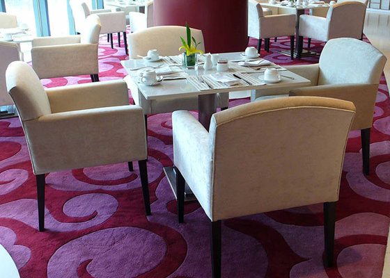 Stainless Steel Marble Top Dining Room Chair Modern French Restaurant Table