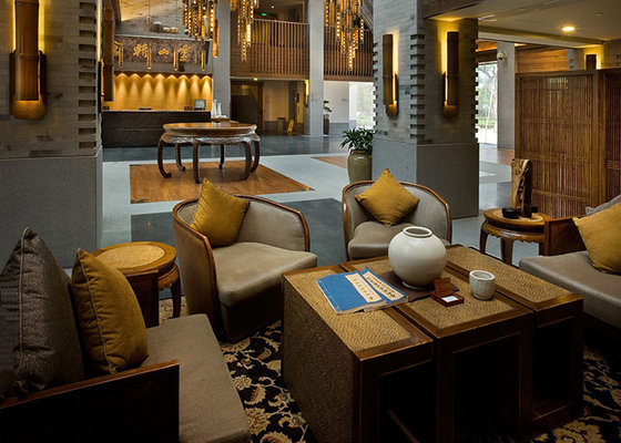 Contemporary Luxury Hotel Furniture , Queen Size Bedroom Furniture Sets
