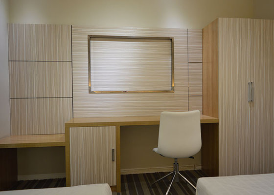Fashionable Inn Commercial Hotel Furniture With E1 Grade Wooden Panel