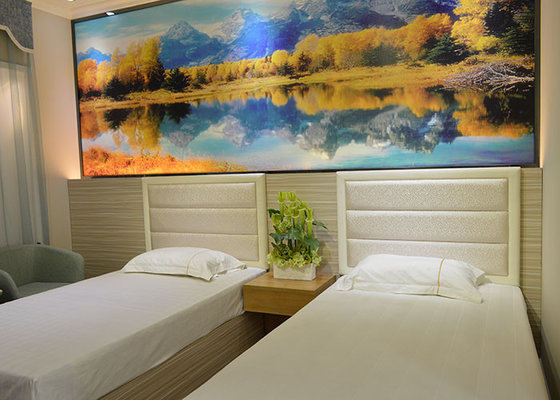 Fashionable Inn Commercial Hotel Furniture With E1 Grade Wooden Panel