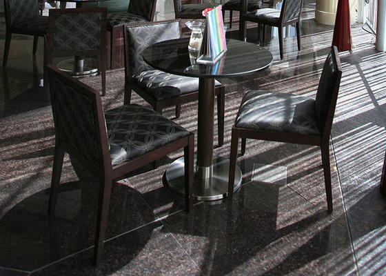 Timber Frame Modern Dining Room Chairs Fabric And Leather Armrest Accent Chair