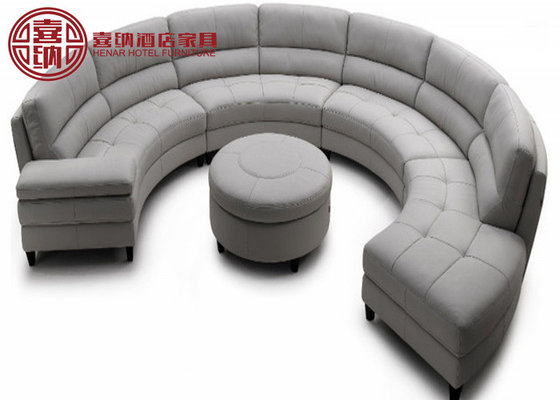 Large Restaurant Booth Furniture With 40D - 45D High Density Sponge