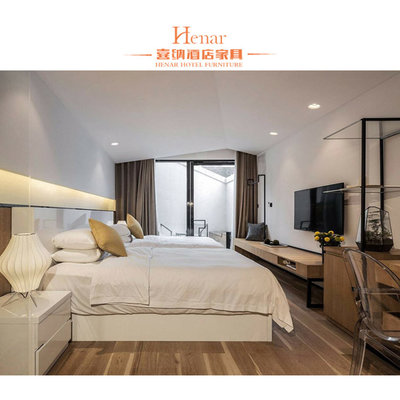 Euro Design Commercial Star Hotel Bedroom Furniture Sets SGS / IMO