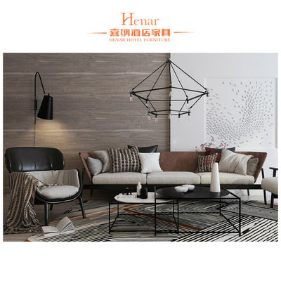 European Comfortable Lounge Sofa Chair / Leisure Bedroom Furniture Sets