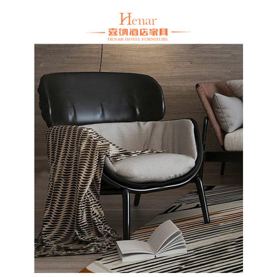 European Comfortable Lounge Sofa Chair / Leisure Bedroom Furniture Sets