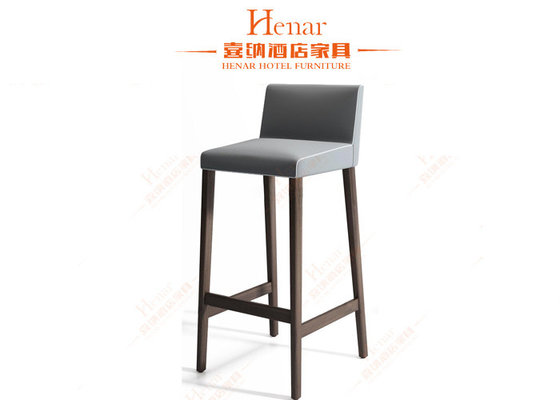 Modern Contemporary Pub Bistro Dining Side Chairs with Solid Wood Legs