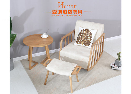Wooden Luxury Living Room Furniture For Leisure / Rocking Single Seat Chair