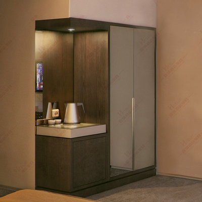 Simple Design Commercial Hotel Bedroom Furniture Sets SGS / IMO