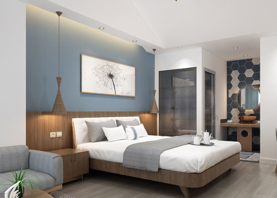 Hot Sell Simple And Elegant Motel Furniture King size Headboard