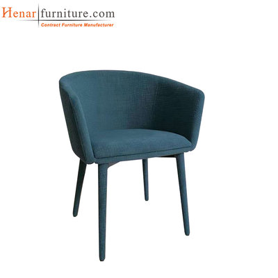 Modern Full Fabric Upholstery Dining Chair Design Popular Restaurant Furniture