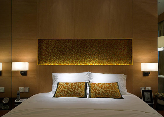 E1 Wooden Panel Commercial Hotel Furniture , Studio Apartment Furniture