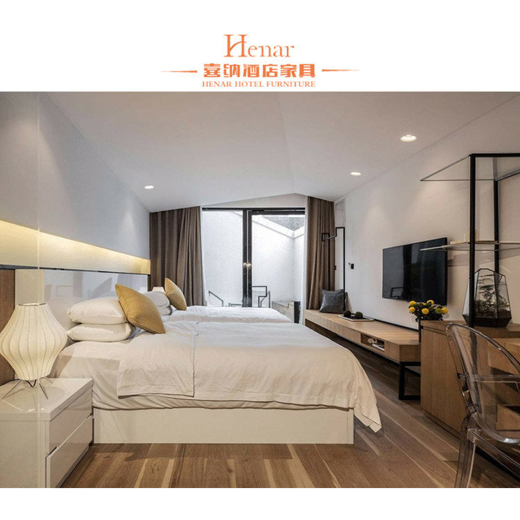 Euro Design Commercial Star Hotel Bedroom Furniture Sets SGS / IMO