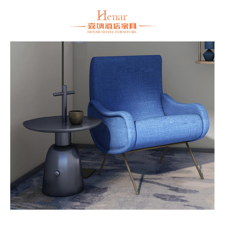 Creative Modern Lobby Furniture Swivel Leisure Coffee Chair