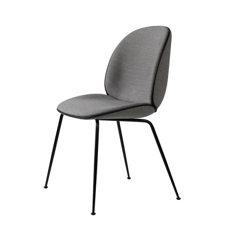 balck metal leg color velvet Beetle Chair