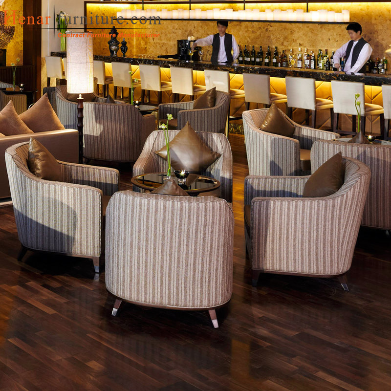 Hatil Furniture Star Hotel Restaurant Dining Sofa Chair And Table Sets
