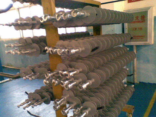 220kV-, 160kN-, SOCKEL- u. BALL-Installationen (BS), zusammengesetzter langer Rod-Isolator