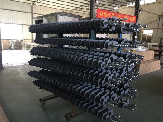 330kV, 160kN, zusammengesetzter langer Rod-Isolator, graue Farbhochspannung