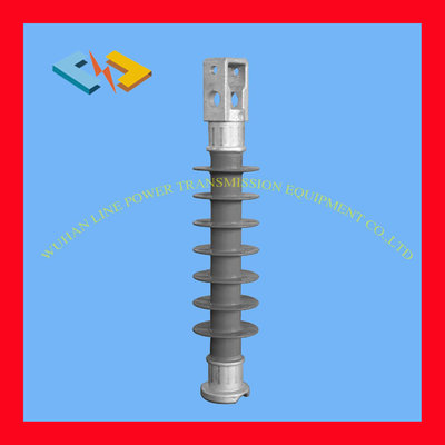 Grauer Silikon-Kreuz-Arm-Isolator-hochfeste Stärke 10kV 2.5kN FS-10/2.5