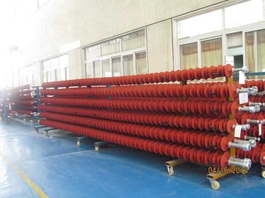 Zusammengesetzter langer Rod Isolator DC±660kV für Hochspannungsfernleitung
