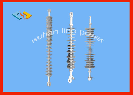 Silikon-zusammengesetzte Isolatoren Φ20mm Rod, Fernleitungs-Schnur-Isolatoren 123kV 160kN
