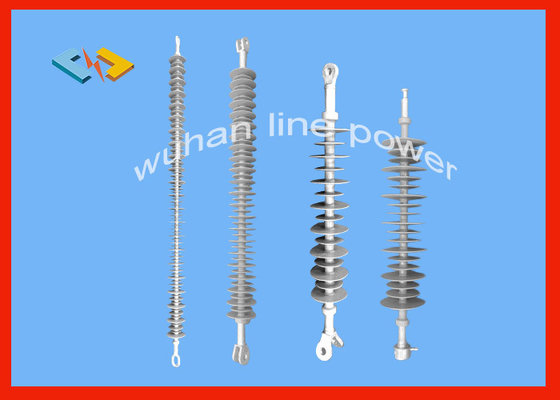 Silikon-zusammengesetzte Isolatoren Φ20mm Rod, Fernleitungs-Schnur-Isolatoren 123kV 160kN