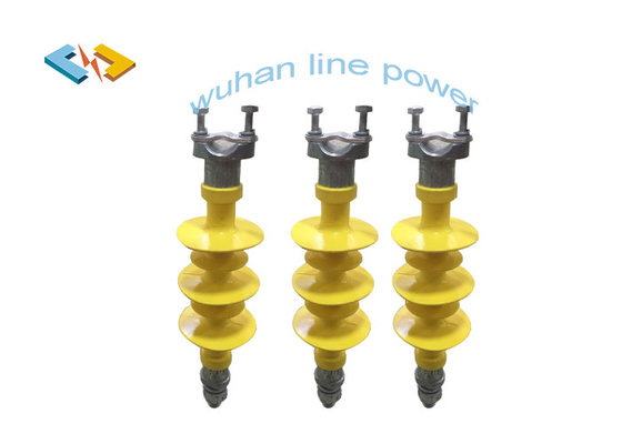 Flammenfester Pin-Isolator Polymer 3.5kN 11kv, zusammengesetzte Hochspannungsisolatoren