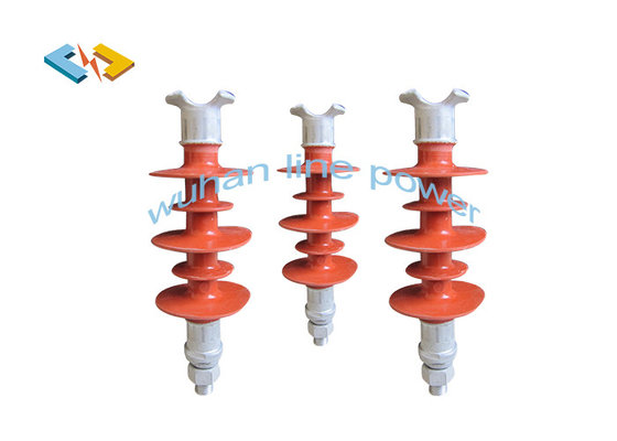 zusammengesetzter Polymer-Isolator Pin-15kV Gummi-der Hochspannung des Silikon-3.5kN