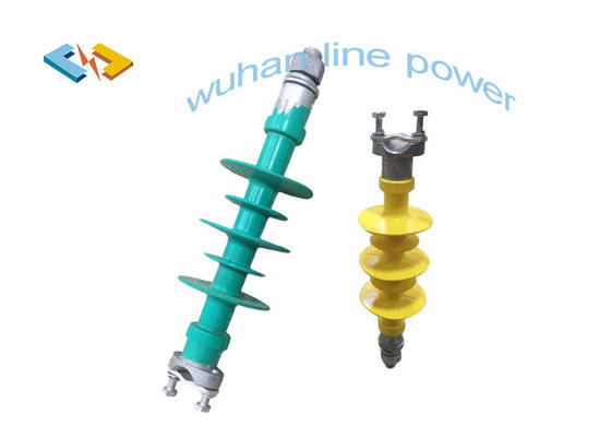 zusammengesetzter Polymer-Isolator Pin-15kV Gummi-der Hochspannung des Silikon-3.5kN