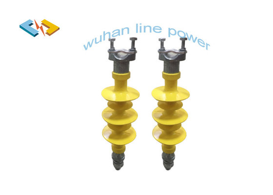 zusammengesetzter Polymer-Isolator Pin-24kV Gummi-der Hochspannung des Silikon-12.5kN