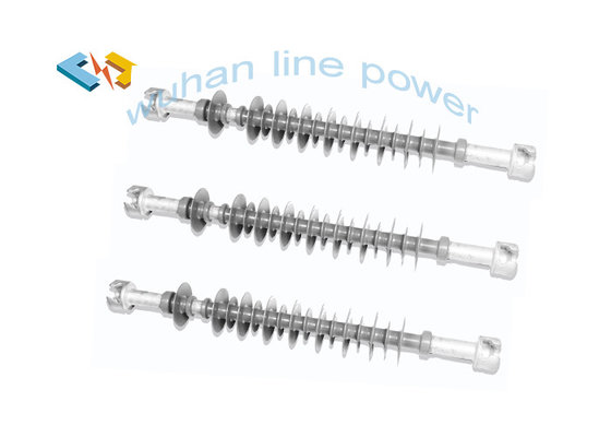 Professionelle zusammengesetzte Silikon-Isolatoren, 123kv elektrische Linie Isolatoren