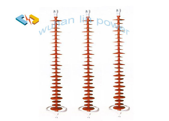 Suspendierungs-Art Polymer-zusammengesetzter Isolator 220kV 120kN, SOCKEL u. BALL Installationen