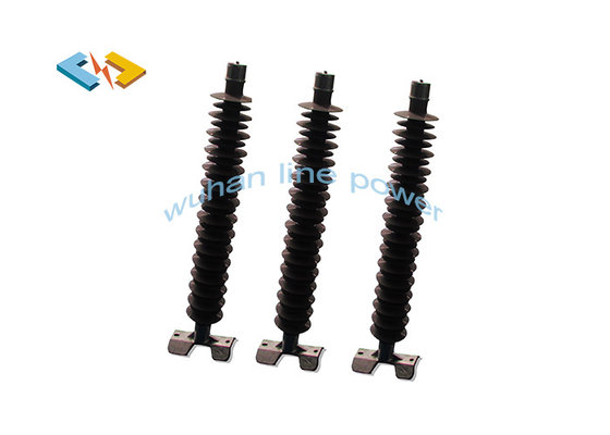 Professioneller zusammengesetzter Posten-Isolator, Isolator des Posten-132kv mit steifer gebogener Basis