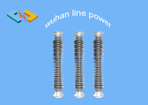 Fernleitungs-Isolator-zusammengesetzte Spitzen-und der Unterseiten-vier Loch-Flansche des Nebenstellen-Posten-110kV 17.2kN