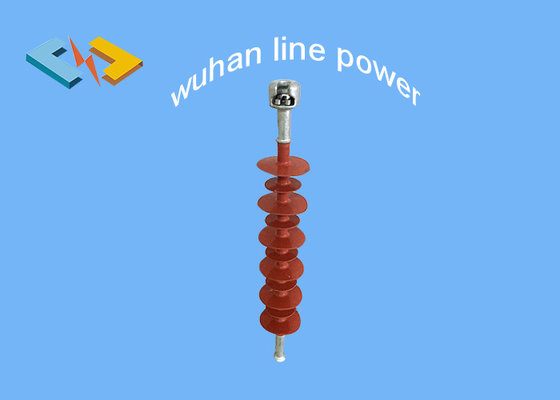 zusammengesetzte Isolatoren des Silikon-33kV/70kN, rote Mittelspannung für elektrischen Turm