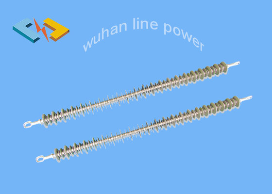 Langer zusammengesetzter Polymer-Isolator 220kV 160kN, Freileitungsmast-Isolator Rod