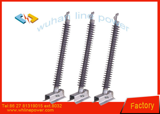 115kV zusammengesetzte horizontale Linie Posten-Isolator 16kN mit Klammer und Flachbett Clamptop