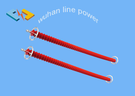 zusammengesetzte lange Rod hohe mechanische Festigkeit 400kV 120kN Isolator-FXBW-400/120