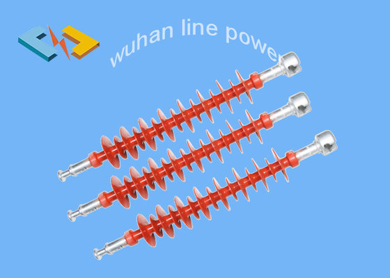 330kV, 120kN, zusammengesetztes Polymer-langer Rod-Isolator, graue Farbe
