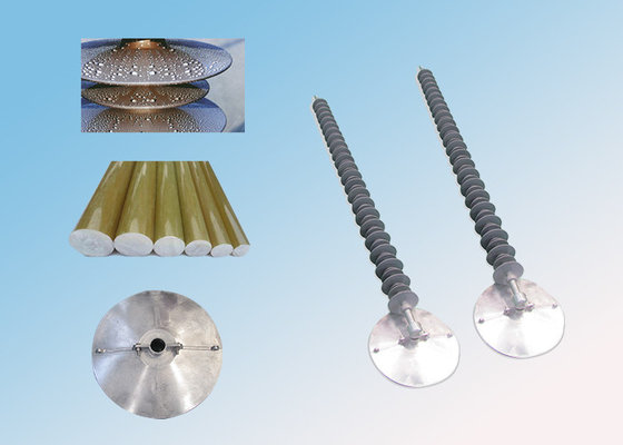 zusammengesetzter Polymer-Isolator 220KV 16kN mit Aluminiumlegierungs-Korona-Ring